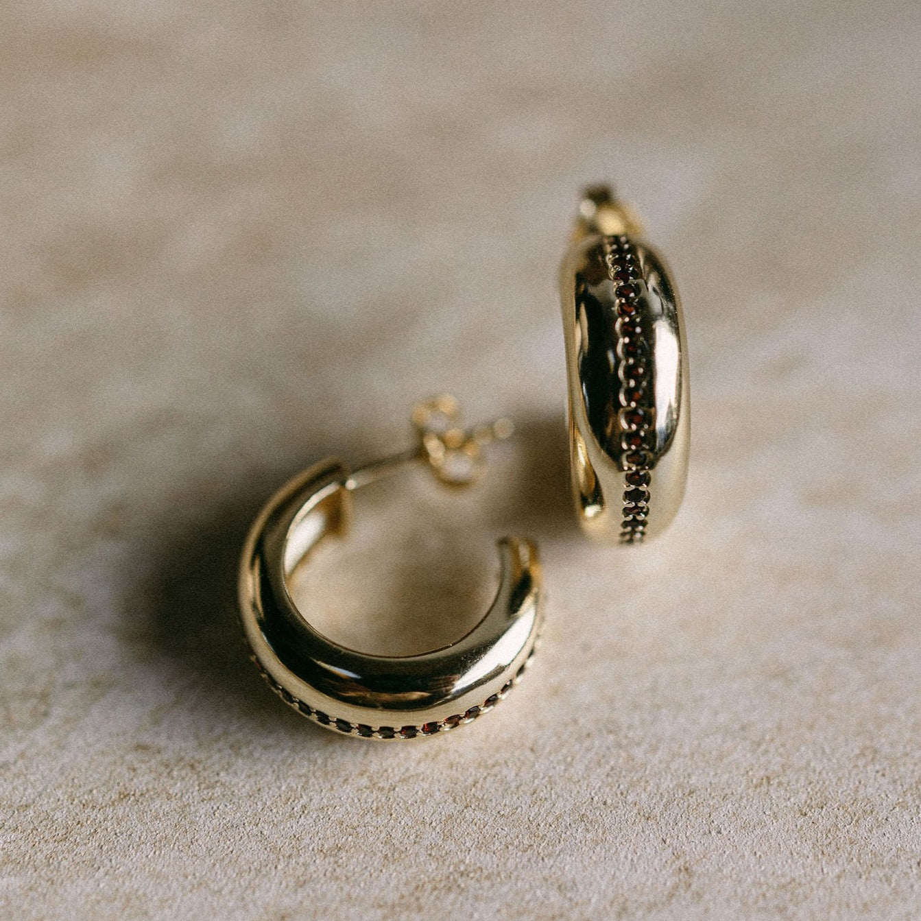 Zara Earrings - Gold – Silver Linings Collective